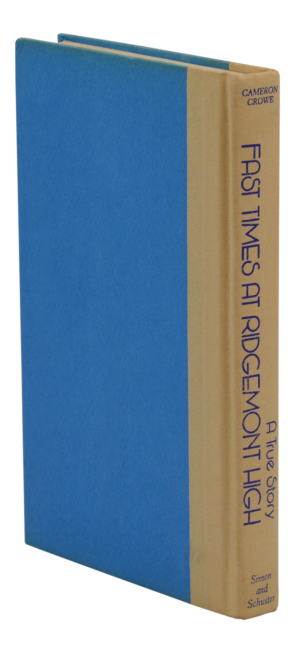 Fast Times at Ridgemont High SIGNED by CAMERON CROWE First - Etsy