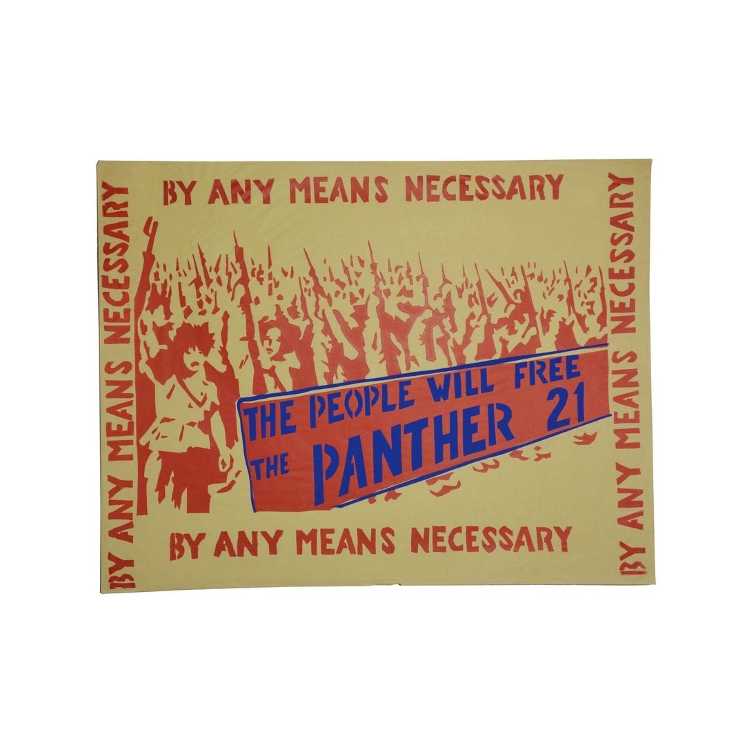 The People Will Free the Panther 21 Original BLACK PANTHER PARTY Poster ...