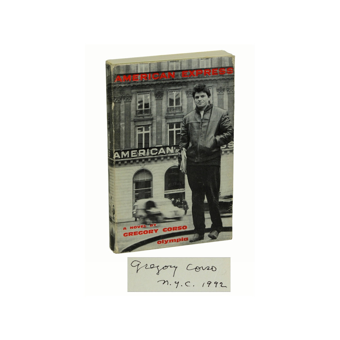 American Express by GREGORY CORSO ~ SIGNED First Edition 1961 ~ 1st ...