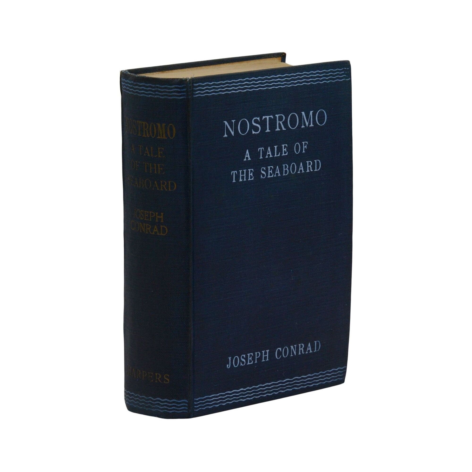 Nostromo ~ JOSEPH CONRAD ~ First British Edition ~ 1st Printing ~ 1904 ...