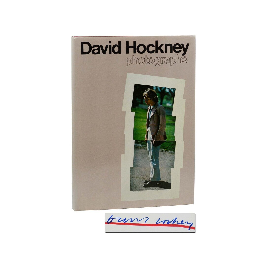 Photographs by DAVID HOCKNEY ~ SIGNED First Edition 1982 ~ Photos Art ...