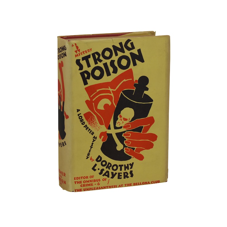 Strong Poison DOROTHY L SAYERS First Edition 1st Printing - Etsy