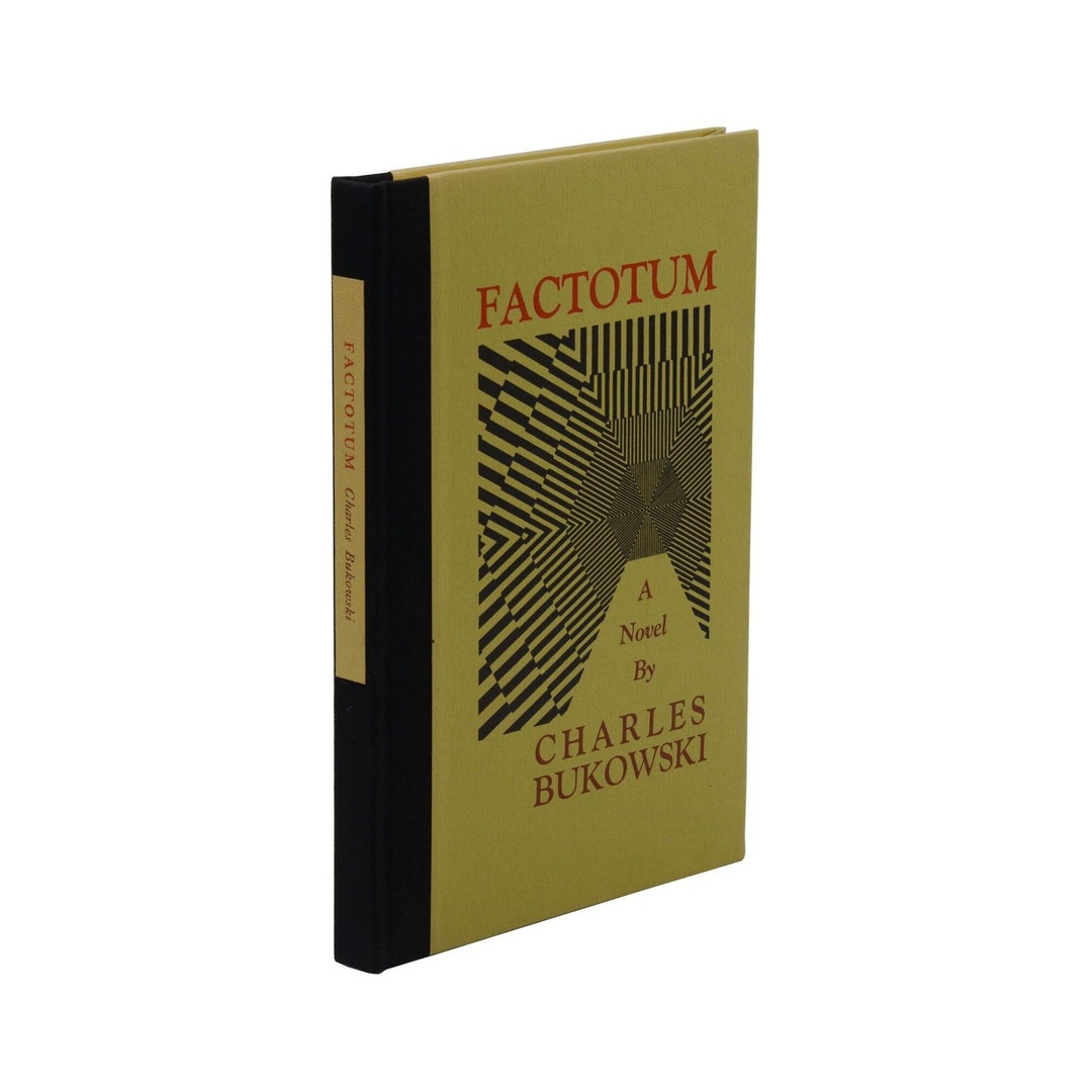 Factotum ~ CHARLES BUKOWSKI ~ First Edition 1st ~ 1975 ~ Hardcover ...