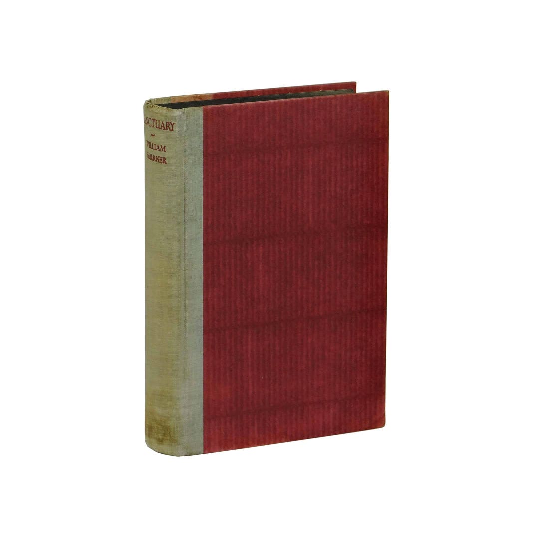 Sanctuary ~ WILLIAM FAULKNER ~ First Edition ~ 1st Printing 1931 - Etsy