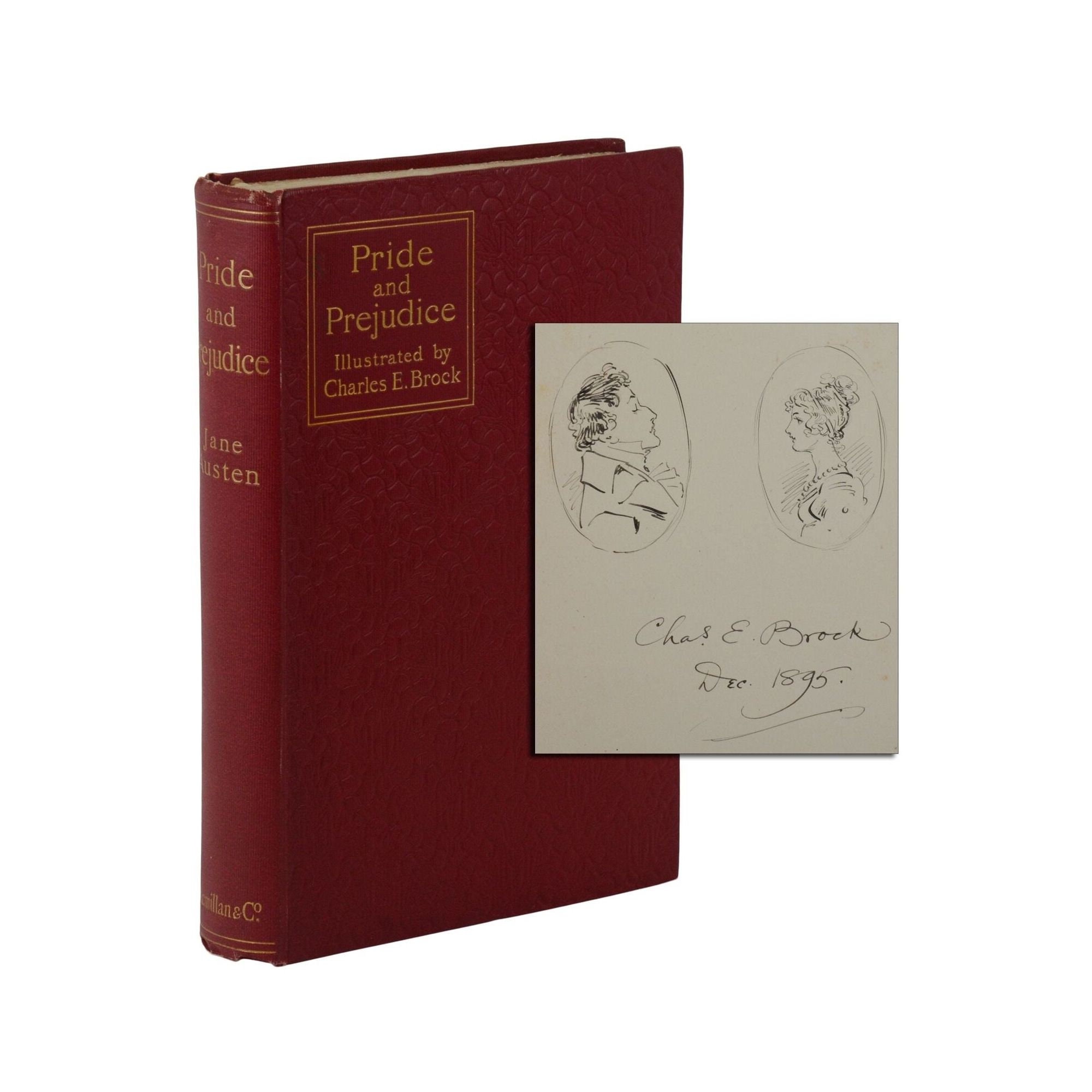 Pride and Prejudice ~ Jane Austen ~ Signed by CHARLES E. BROCK ~ First ...