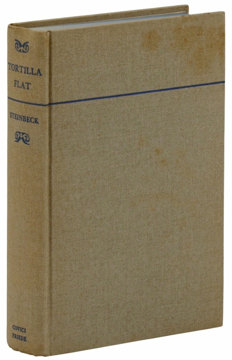 Tortilla Flat ~ JOHN STEINBECK ~ First Edition ~ 1st Printing ~ 1935 - Etsy