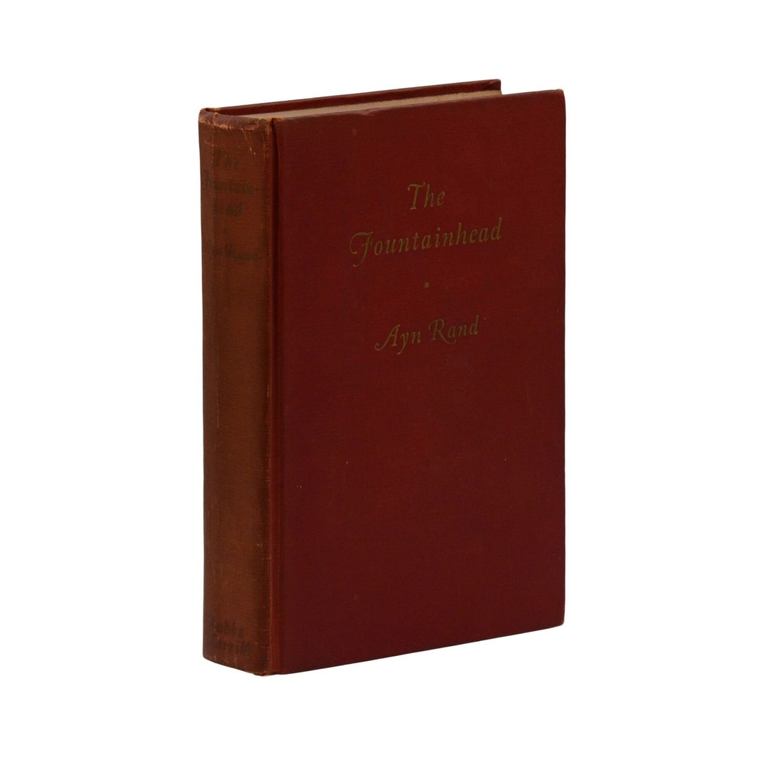 The Fountainhead ~ AYN RAND ~ First Edition Stated ~ 1st State Binding ...