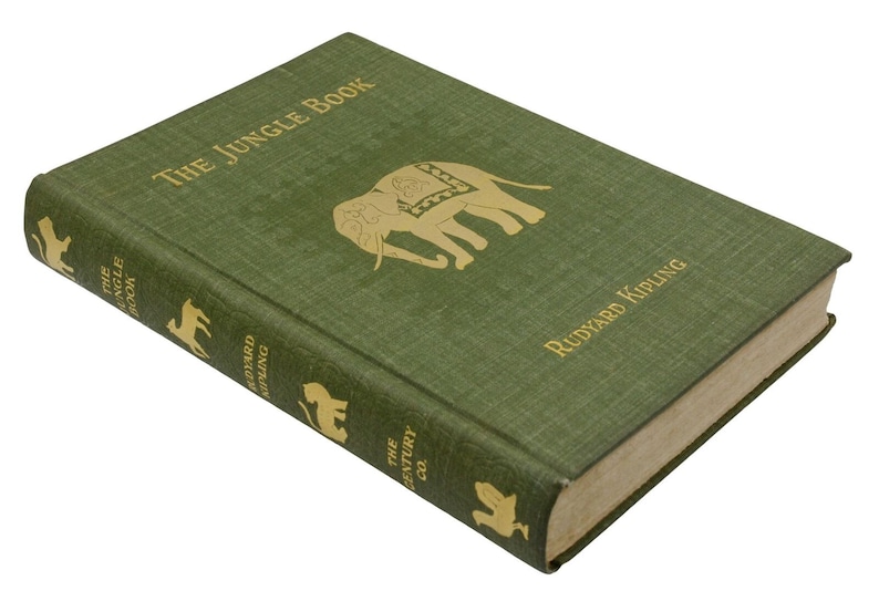 The Jungle Book ~ RUDYARD KIPLING ~ First American Edition ~ Early ...