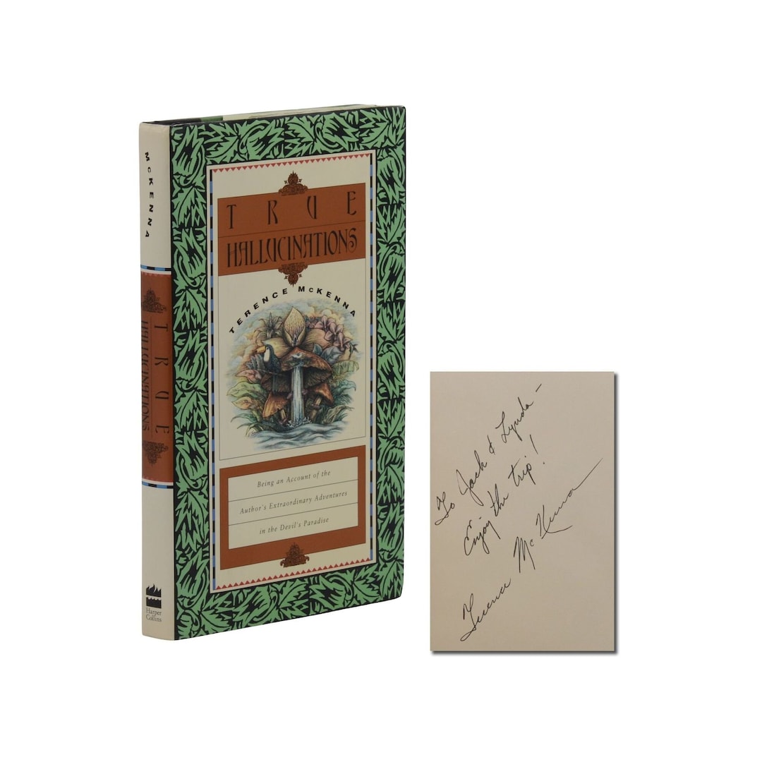 True Hallucinations ~ Signed by TERENCE MCKENNA ~ First Edition 1993 ...
