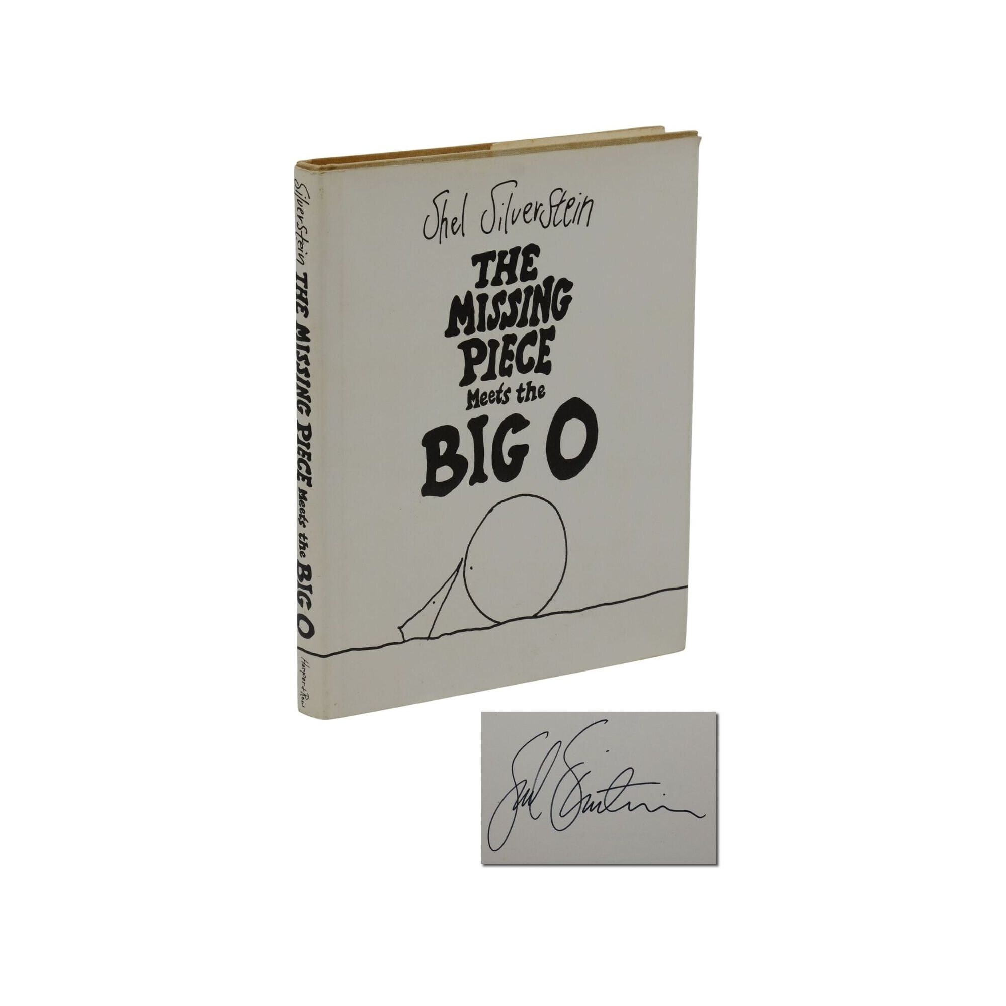 The Missing Piece Meets Big O SHEL SILVERSTEIN Signed First Edition ...