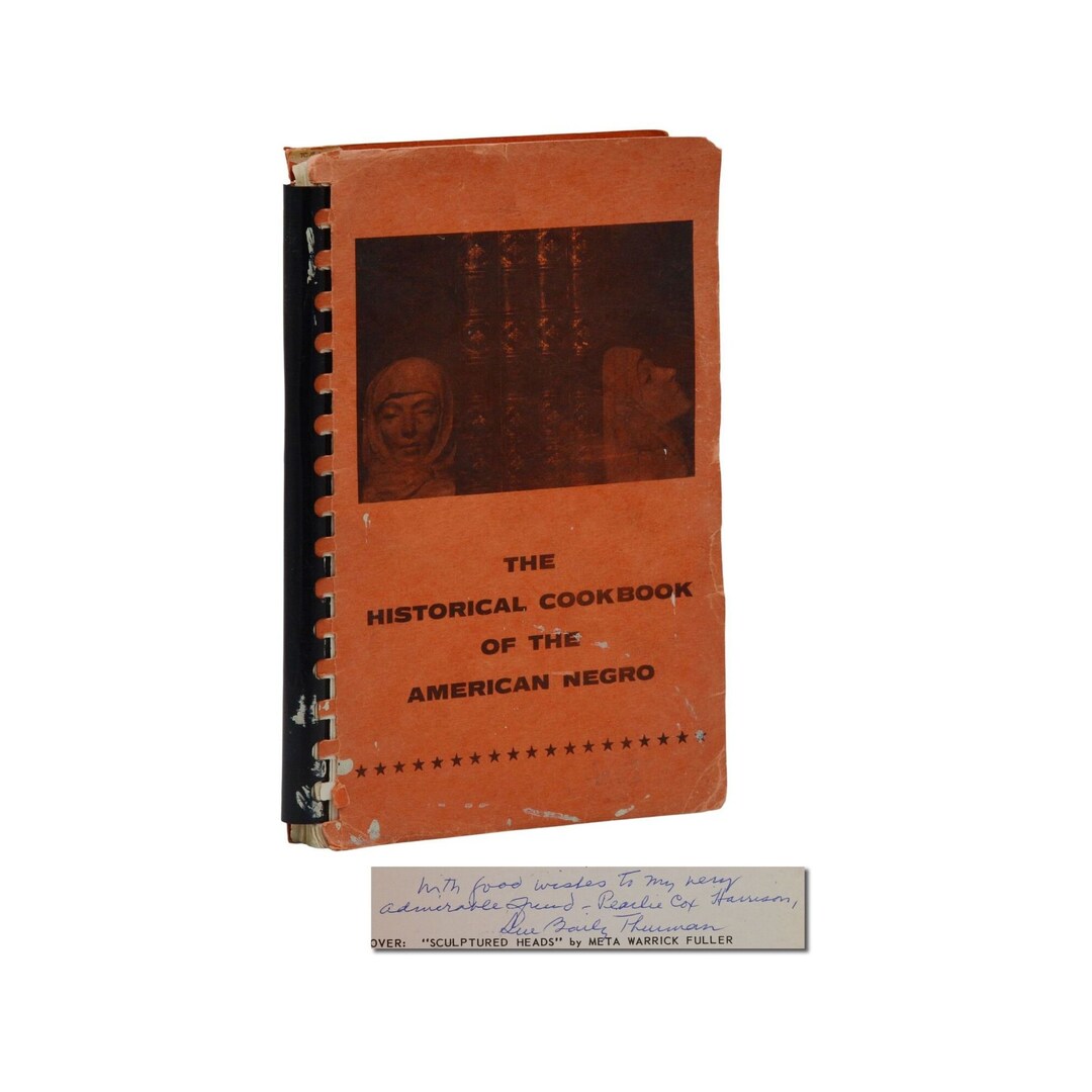 Historical Cookbook of the American Negro ~ Signed by SUE BAILEY ...