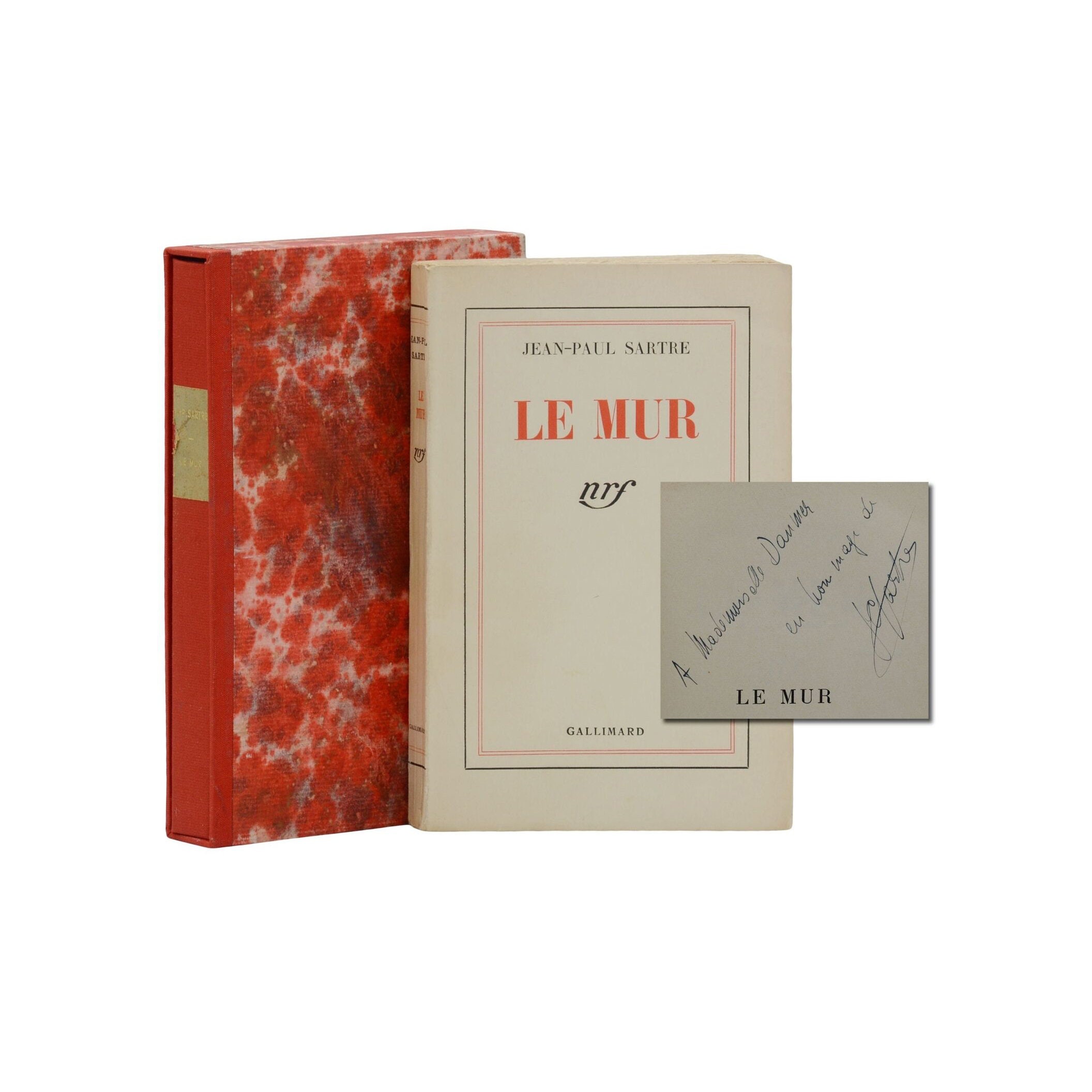 Le Mur Signed by JEAN-PAUL SARTRE First Edition 1st 1939 - Etsy