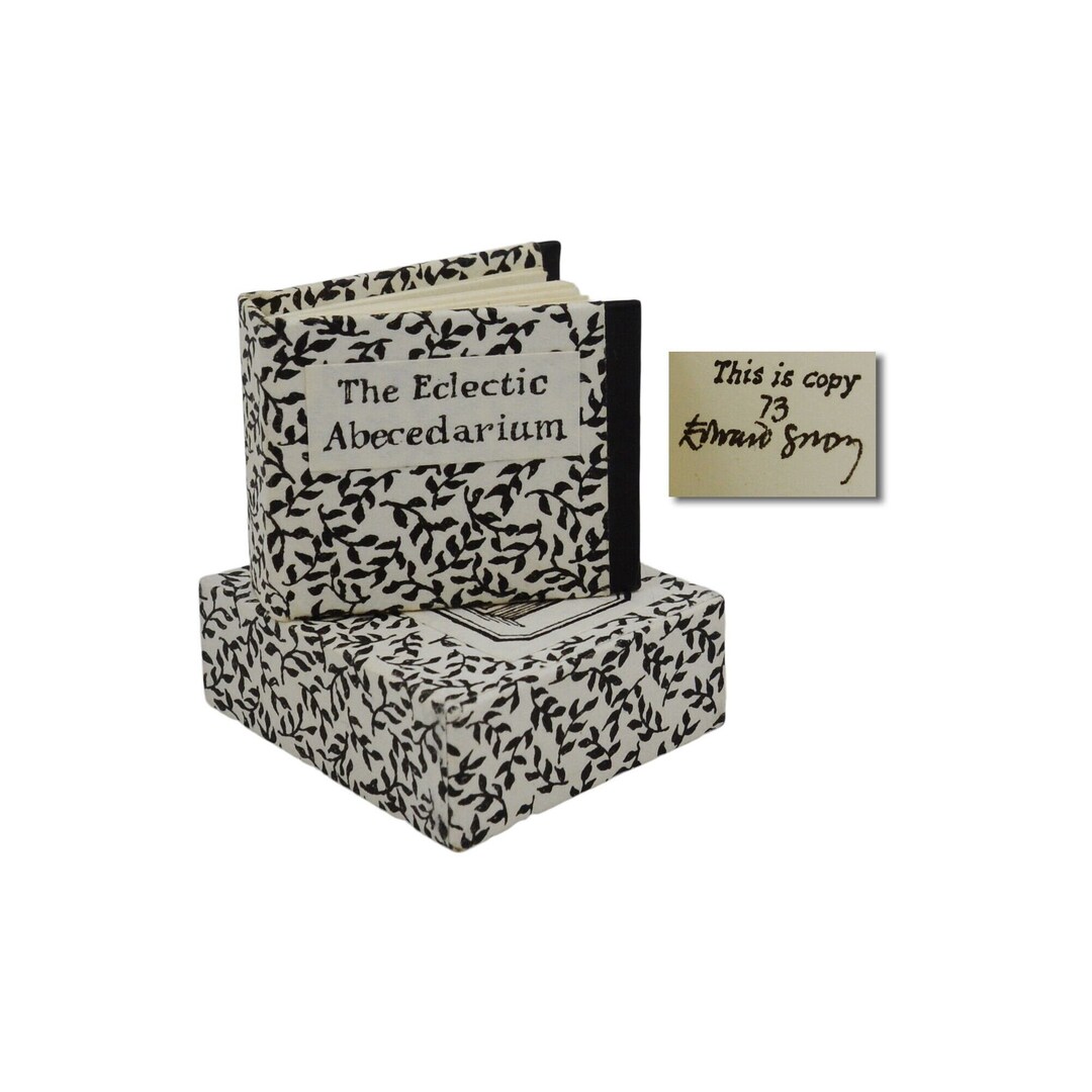 The Eclectic Abecedarium ~ EDWARD GOREY Deluxe Limited Signed First ...