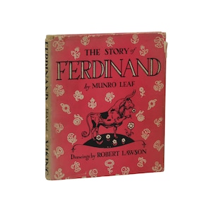 The Story of Ferdinand ~ MUNRO LEAF ~ First Edition 1st Print 1936 ...