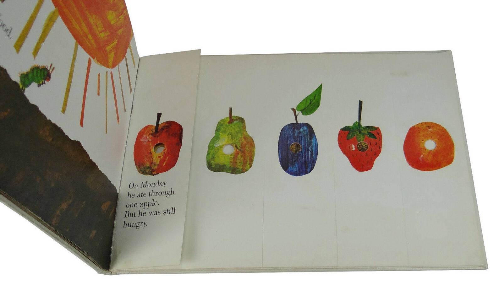 The Very Hungry Caterpillar ~ ERIC CARLE ~ True First Edition 1st ...