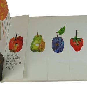 The Very Hungry Caterpillar ~ ERIC CARLE ~ True First Edition 1st ...