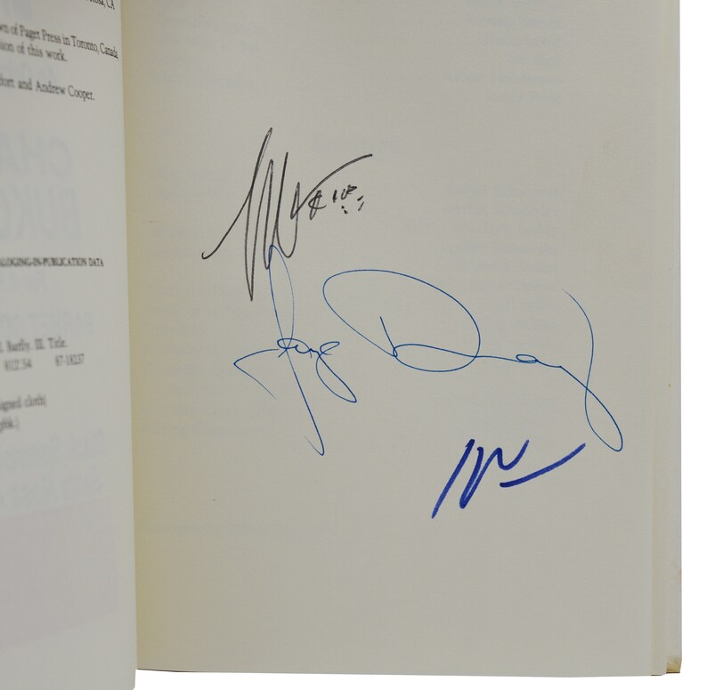 Barfly CHARLES BUKOWSKI SIGNED Limited First Edition 1987 1st ...