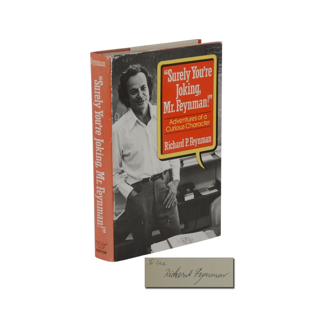 Surely You're Joking Mr. Feynman ~ SIGNED by RICHARD P FEYNMAN ~ Second ...