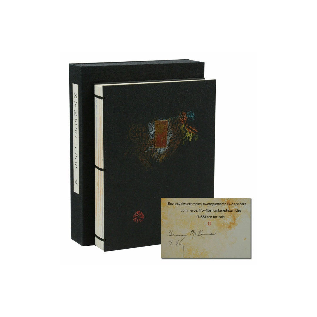 Synesthesia TERENCE MCKENNA Timothy C. Ely SIGNED Limited First Edition 1st 1992 - Etsy