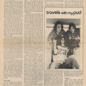 PUNK Magazine Vol 1 No 2 July 30 1973 ~ BILLY ALTMAN ~ Lester Bangs ...