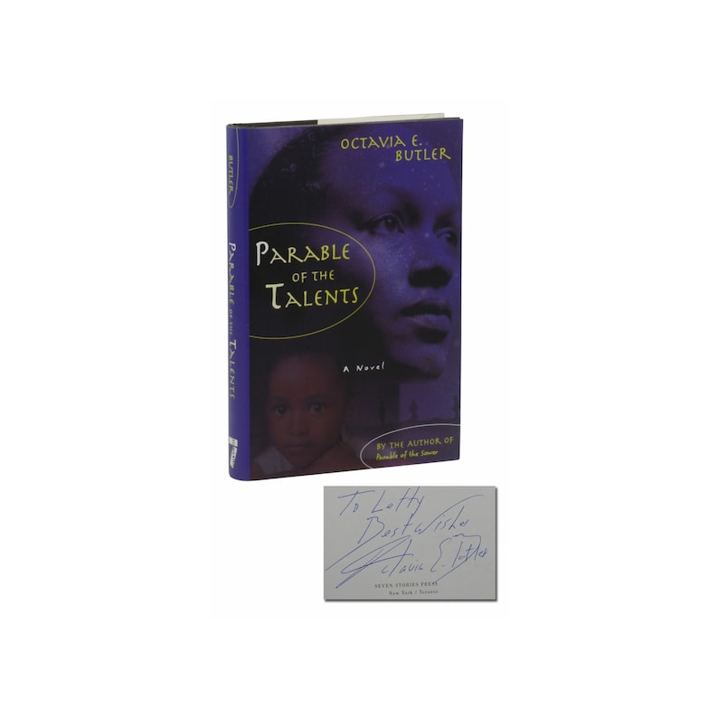 Parable of the Talents ~ SIGNED by OCTAVIA BUTLER ~ First Edition ~ 1st ...