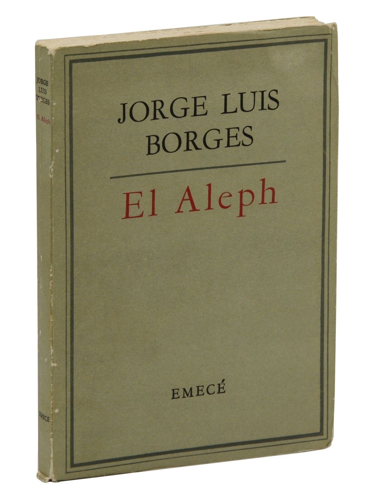 El Aleph by JORGE LUIS BORGES ~ Signed Copy 1961 ~ Argentina Short Stories - Etsy