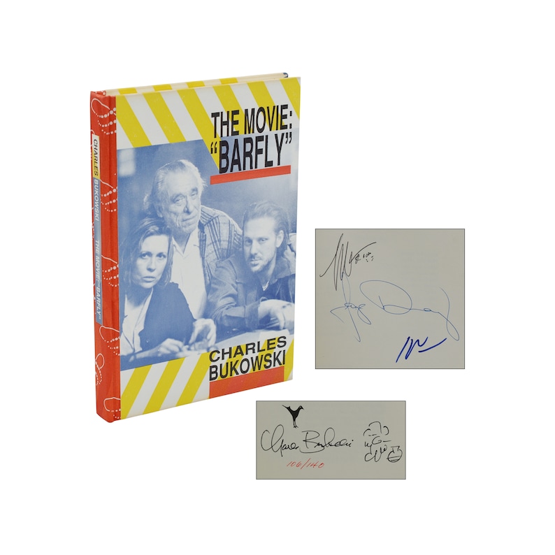 Barfly ~ CHARLES BUKOWSKI ~ SIGNED Limited First Edition 1987 1st ...