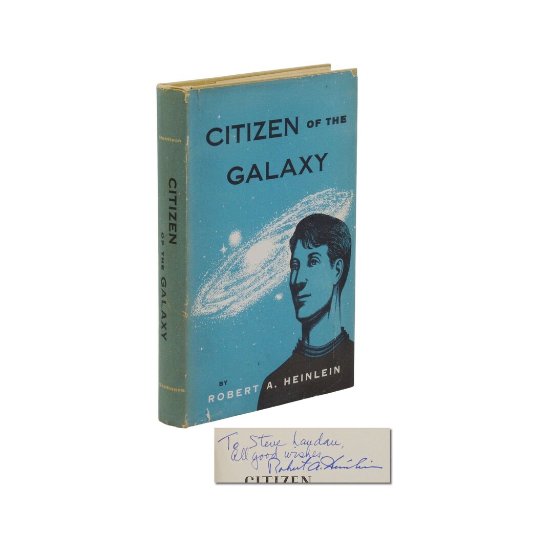 Citizen of the Galaxy by ROBERT HEINLEIN ~ SIGNED First Edition 1957 ...