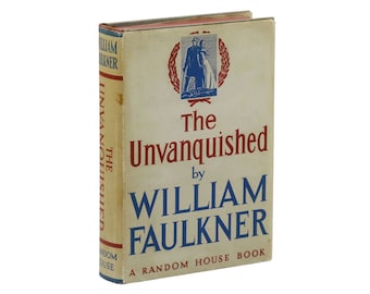 The Unvanquished by William Faulkner First Edition 1938 Rare Book - Etsy