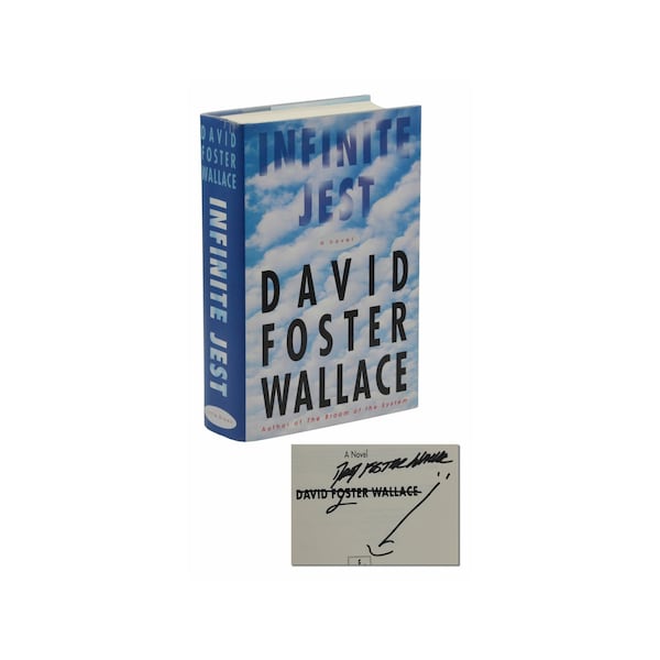 "first Edition" "david Foster Wallace" Signed - Etsy