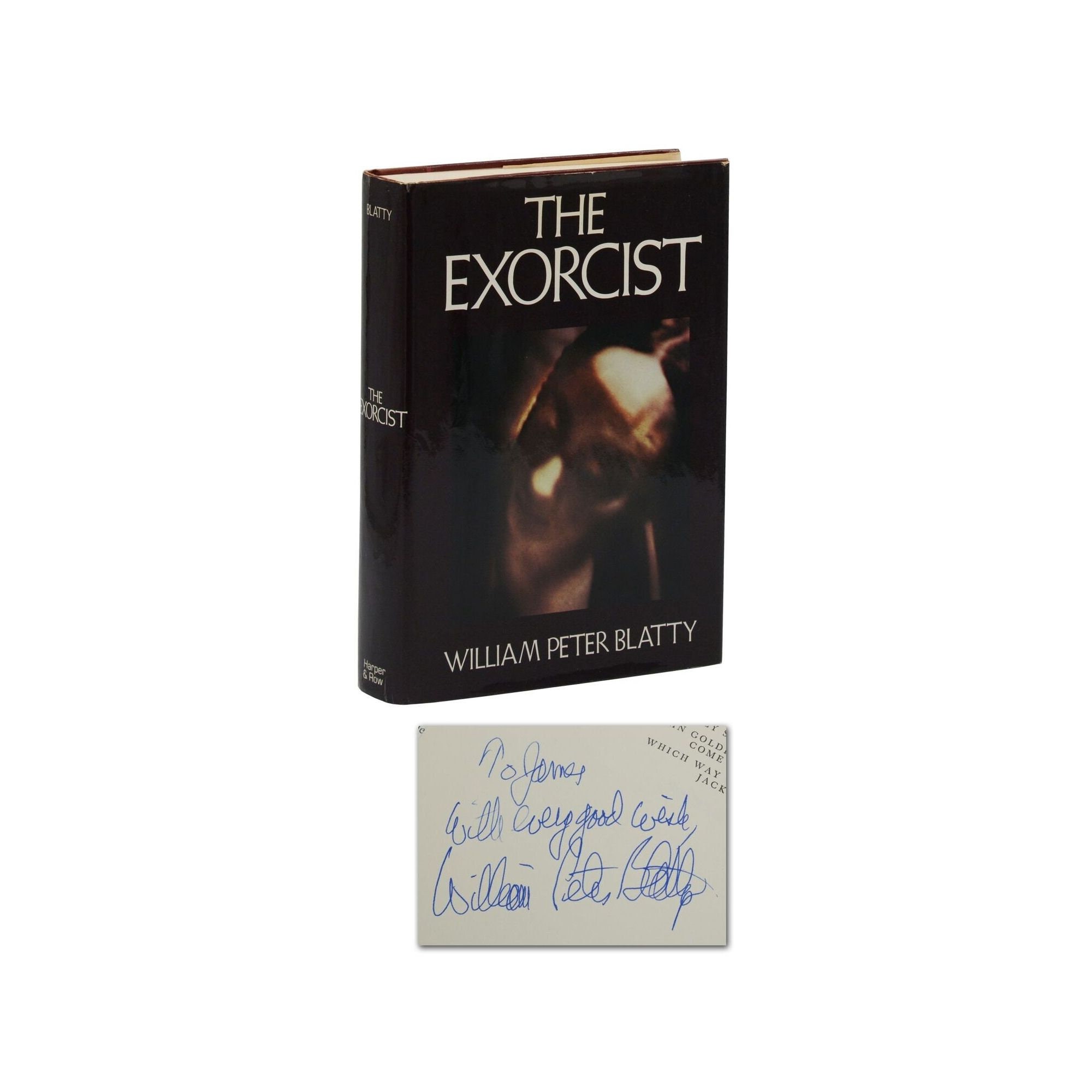 The Exorcist by WILLIAM PETER BLATTY ~ Signed First Edition 1971 ~ 1st ...