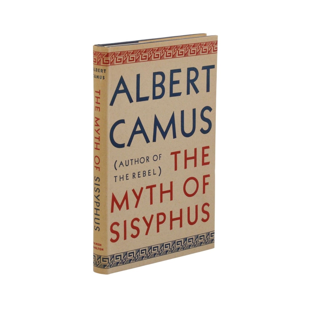 The Myth of Sisyphus ~ ALBERT CAMUS ~ First Edition ~ 1st Printing ~ 1955 - Etsy