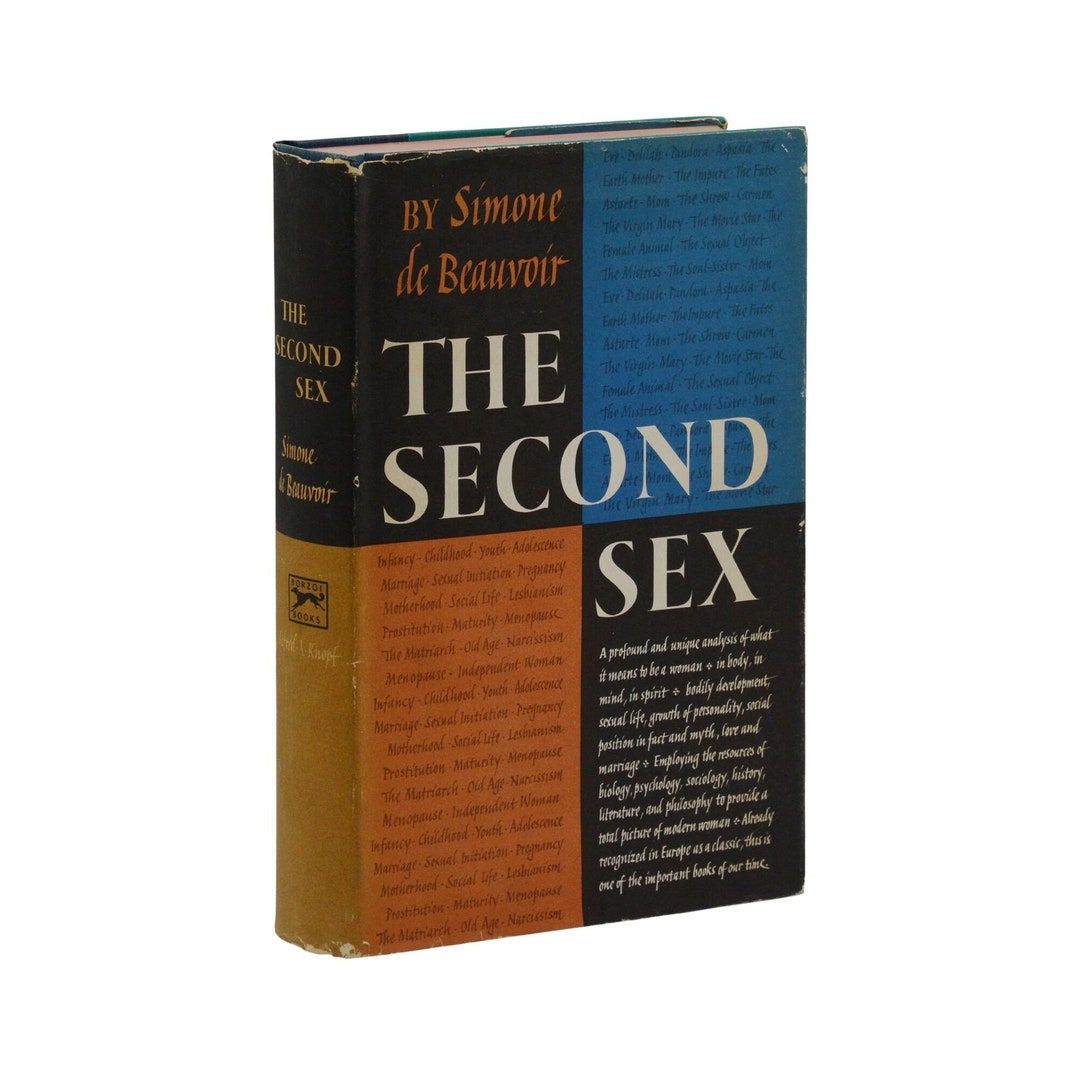 The Second Sex Simone De Beauvoir First American Edition 1st Printing