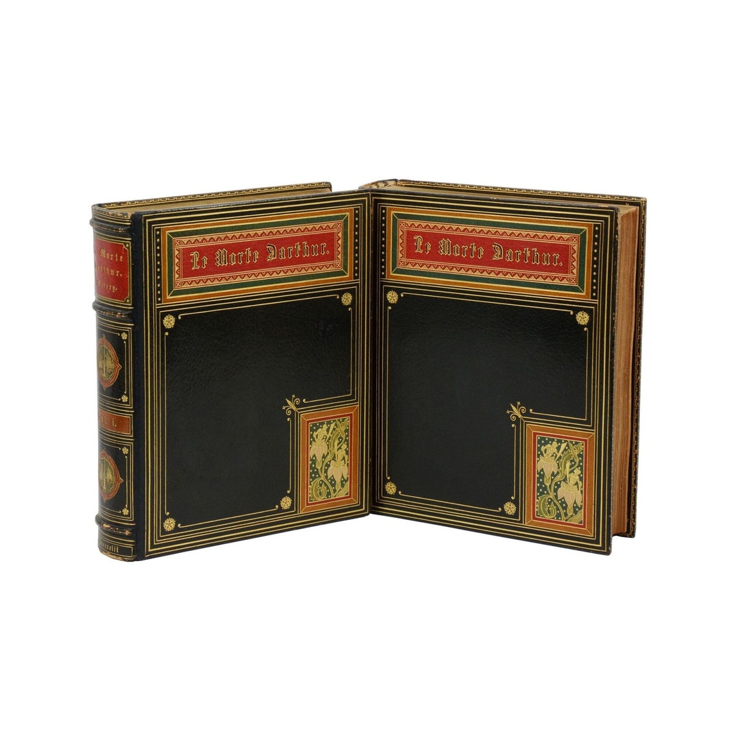 Le Morte D'arthur by Thomas Malory ~ FINE BINDING ~ Birdsall 1st Thus ...