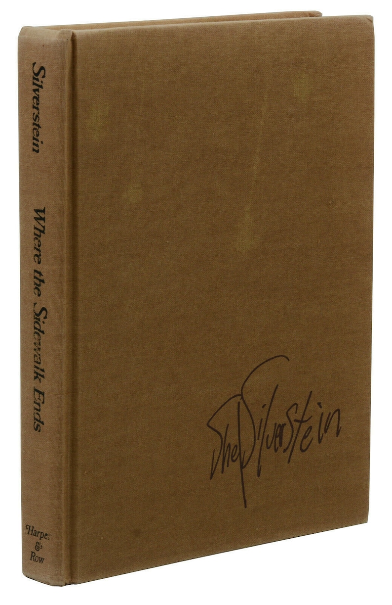 Where the Sidewalk Ends ~ SIGNED by SHEL SILVERSTEIN ~ Autographed ...
