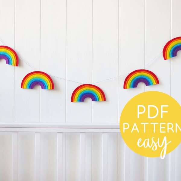 Felt Rainbow - Etsy