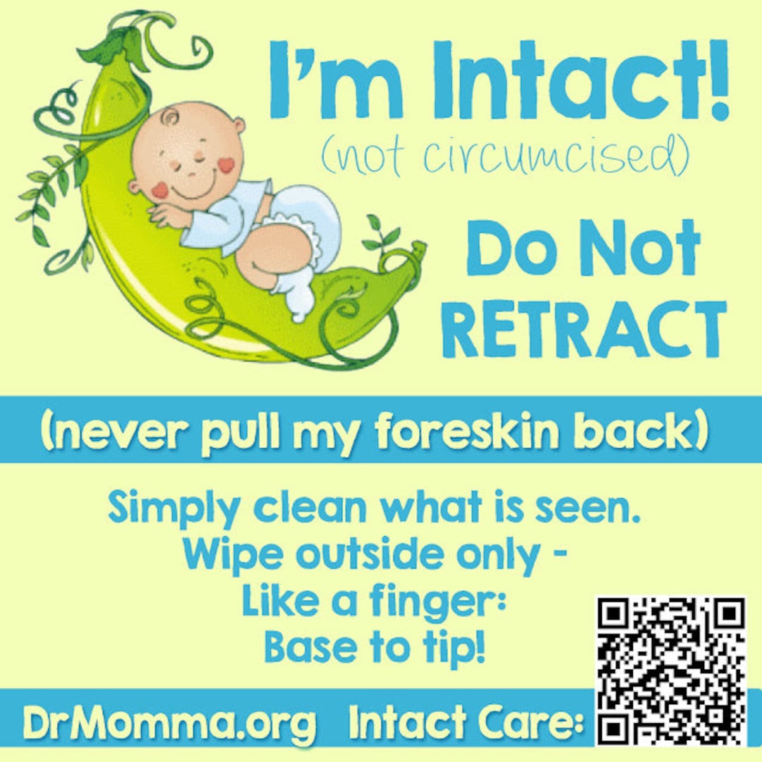 Intact Care Do Not Retract Stickers - Etsy