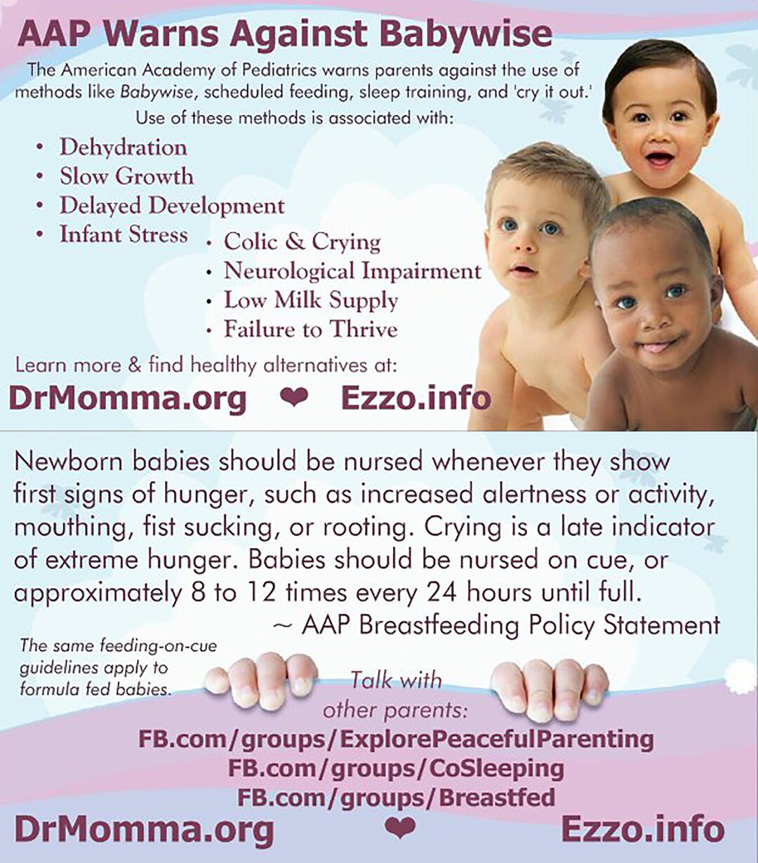 Babywise / CIO Info Cards - Etsy