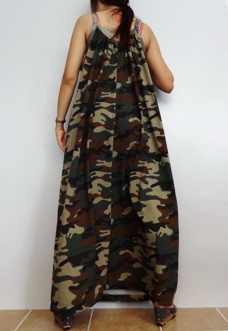 Women Maxi Spaghetti Long Dress Casual Gypsy Bohemian Dress | Etsy