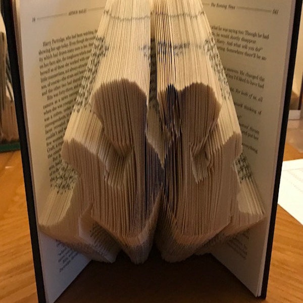 Read Book Folding Pattern - Etsy