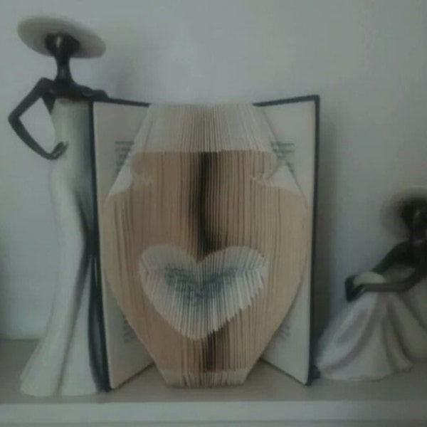 Vase Book Folding Pattern - Etsy