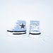 Light Blue Crochet Baby Booties - Etsy