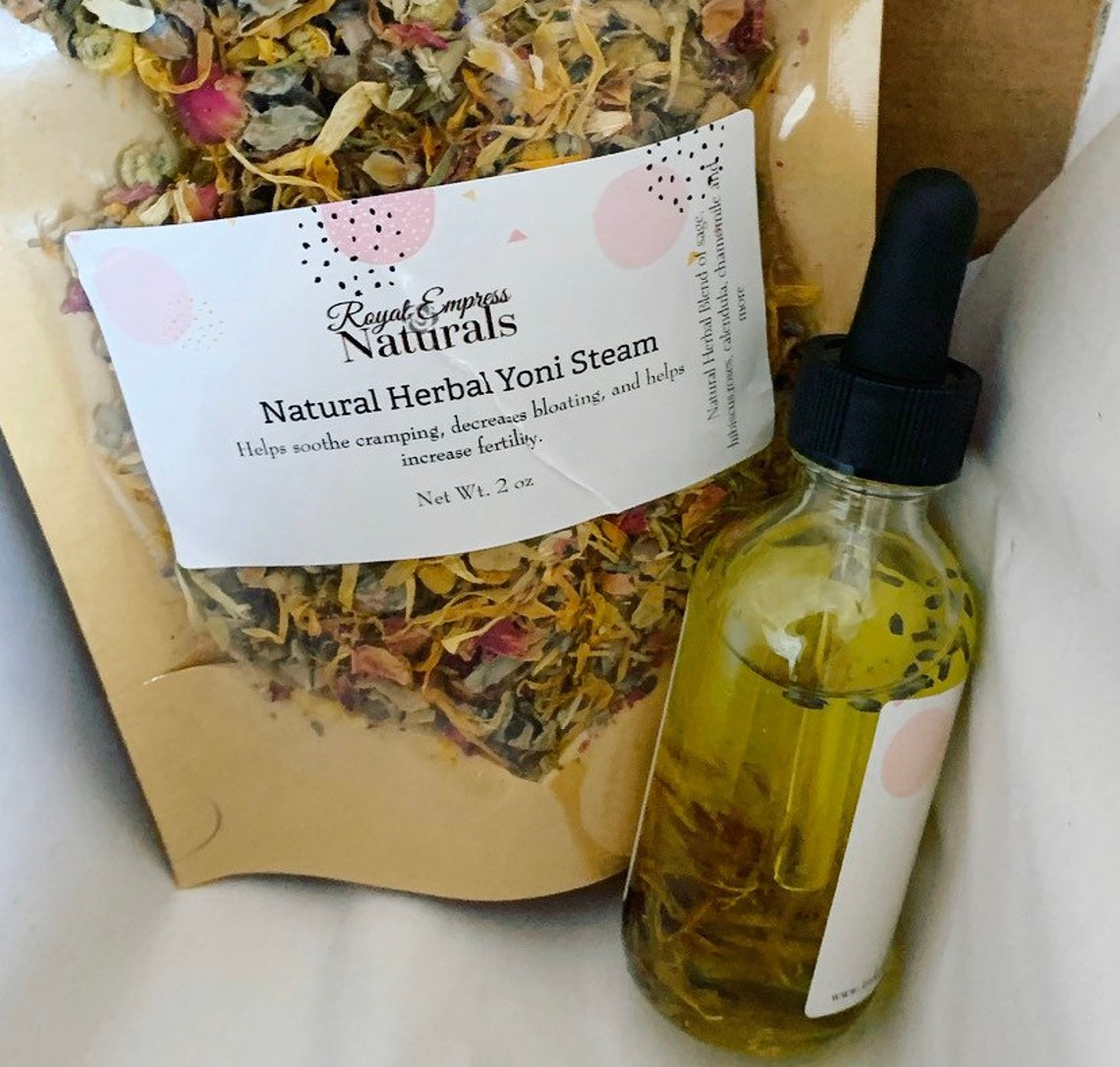 Yoni Herbal Steam Yoni Herbal Infused Oil yoni Steam Set - Etsy