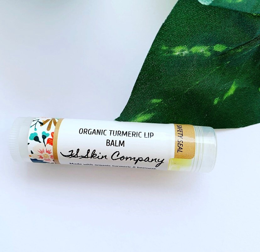 Pinker Lips Lip Balm Organic TURMERIC LIP BALM Turmeric - Etsy