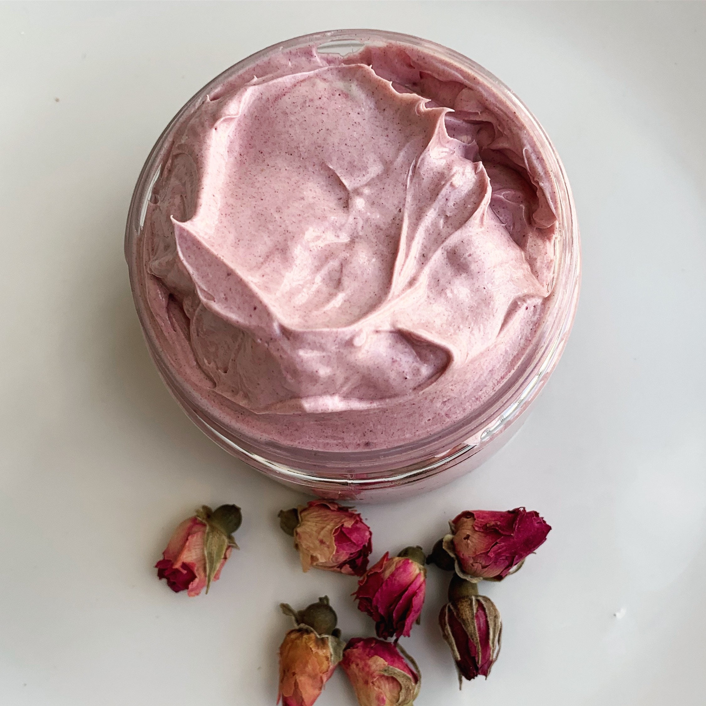 Real Rose Body Butter Skin Moisturizer Rose Petal Body - Etsy