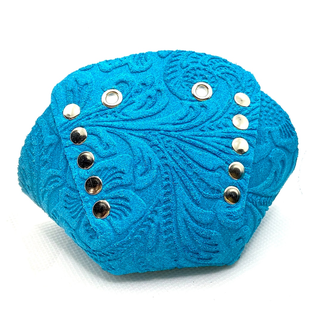 Blue Embossed Toe Caps for Roller Skates / Toe Guards (pair) by ...