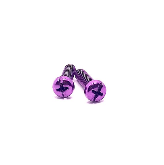 Purple Metallic Bolts / Screws for Bolt-on Toe Stops & Toe | Etsy