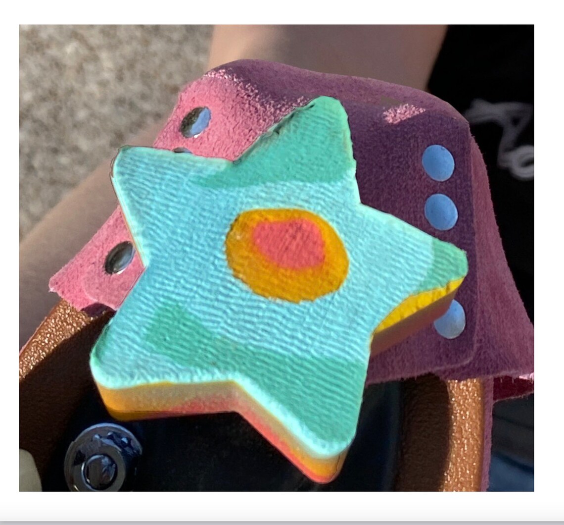 ROLLERSTUFF TWINKLE TOES Gob-stopper Star Toe Stops - Etsy