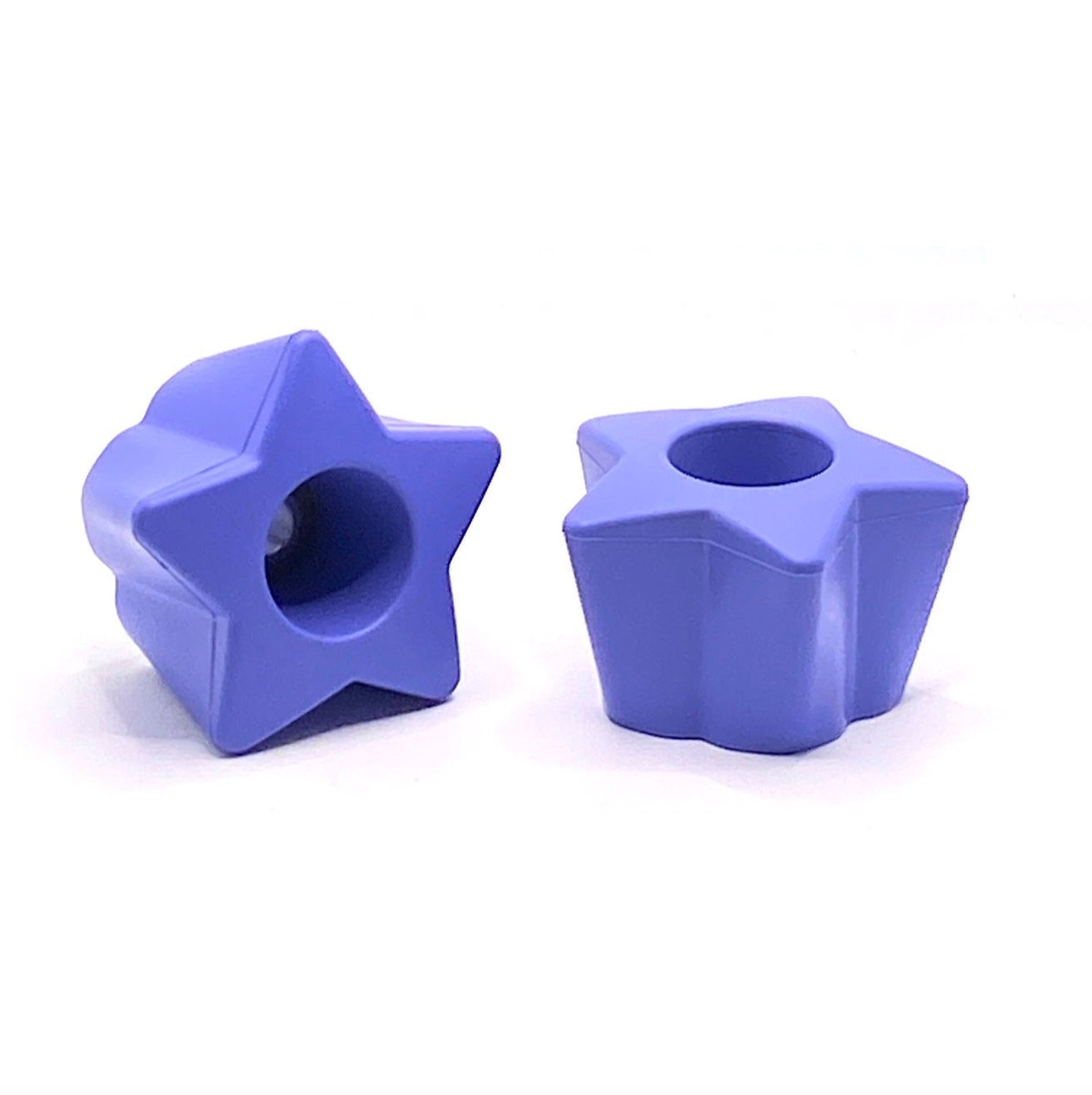 Bolt-on TWINKLE TOES Star Toe Stops, Periwinkle Twinkle (pair) - Etsy