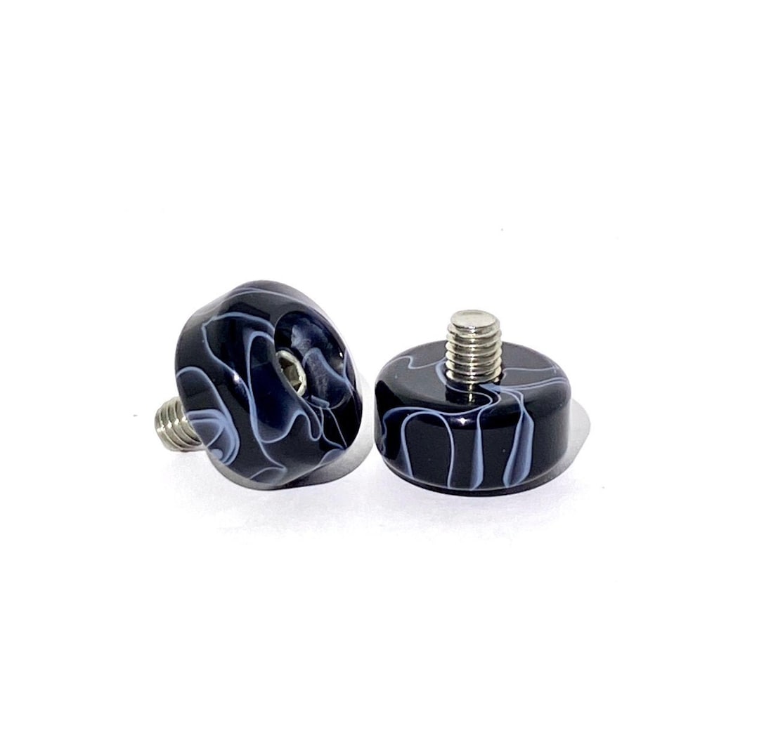 Bolt-on Black Swirl Roller Skate Toe Plugs · Jam Plugs · Dance Plugs - Etsy